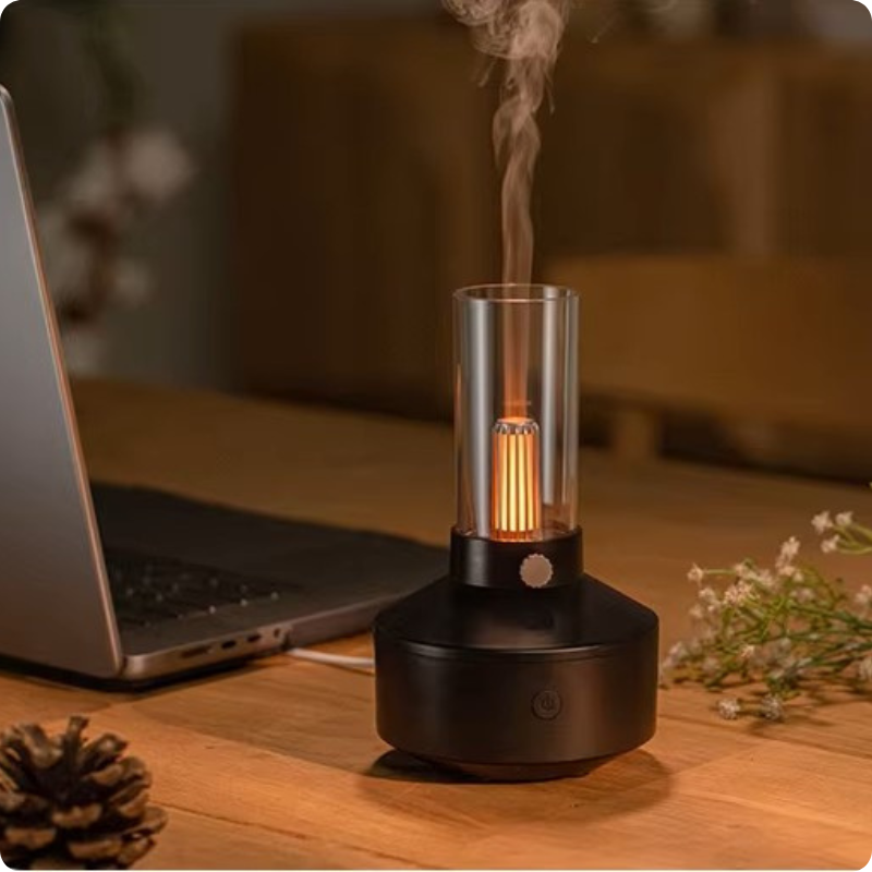 Diva – Diffuser & Luftfukter med Flammeeffekt | AmbientAir.no – AmbientAir